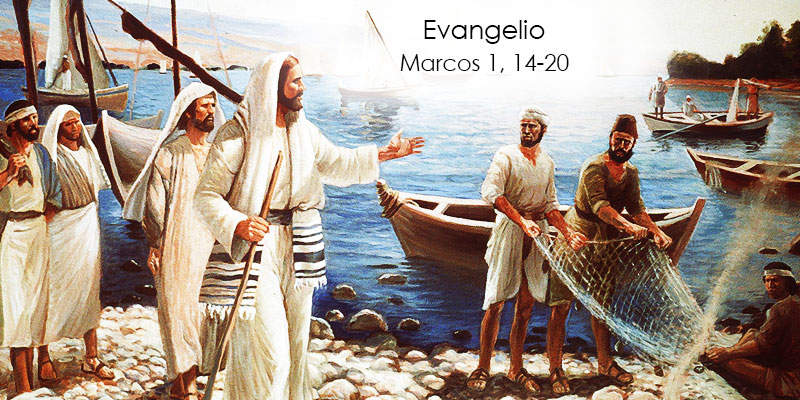 Marcos 1,14-20 - Misioneros Digitales Católicos MDC