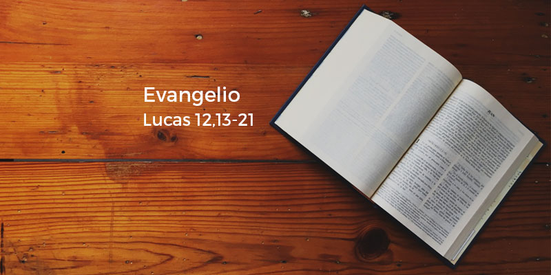 Lucas 12,13-21. - Misioneros Digitales Católicos MDC