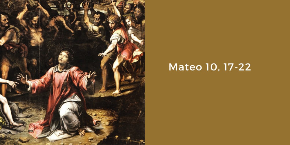 Mateo 10,17-22 - Misioneros Digitales Católicos MDC