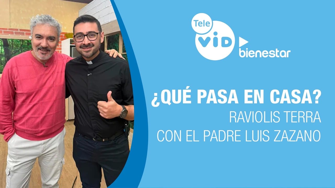 El Padre Luis Zazano en el programa ¿Qué Pasa en Casa? (Colombia) – 17 ...